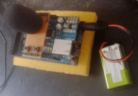 Arduino Platform With Embedded Microphone Download Scientific Diagram