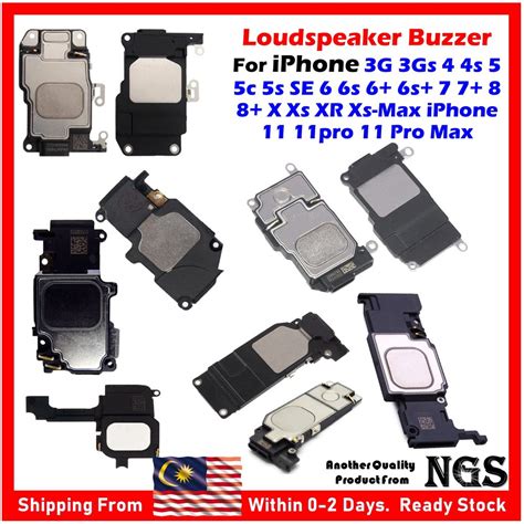 Loudspeaker Buzzer Compatible For Iph 3g 3gs 4 4s 5 5c 5s Se 6 6s 6 6s 7 7 8 8 X Xs Xr Xs