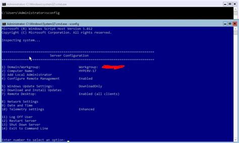 Command To Start Hyper V Server Configuration Blue Command Prompt Using Cmd Windows Tech Updates