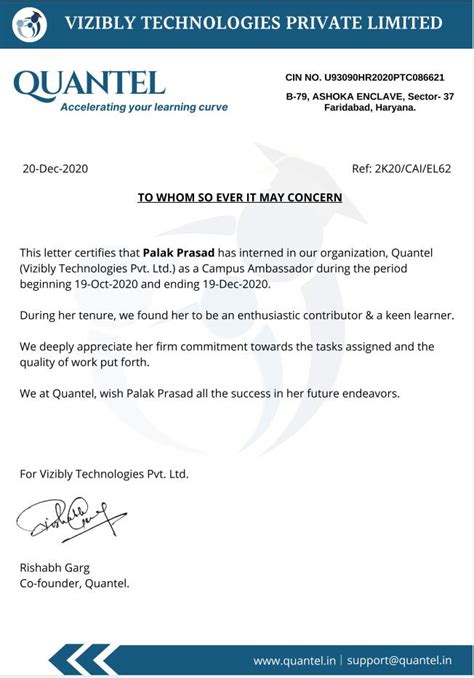 Palak Prasad On Linkedin Internshipprogram Learning Skills