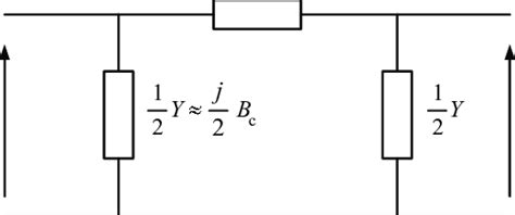 Transmission Line Pi Model Download Scientific Diagram