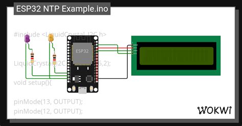 Esp32 Ntp O Wokwi Esp32 Stm32 Arduino Simulator
