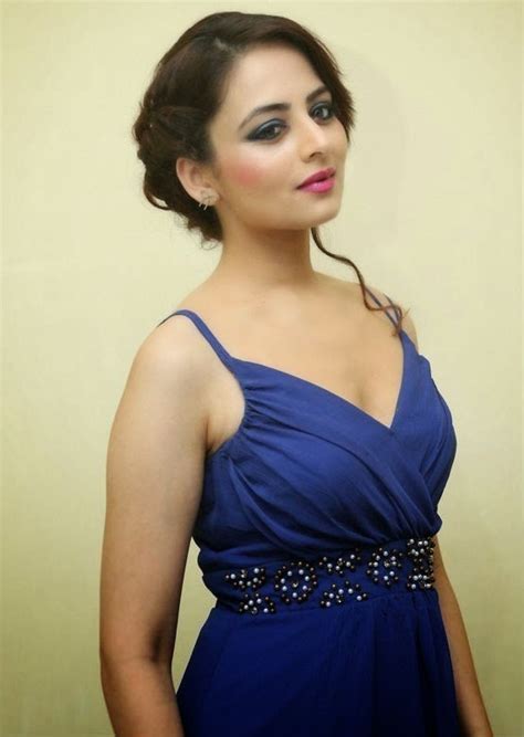 Zoya Afroz Xpose Movie Fame In Blue Dress Without Bra Indian