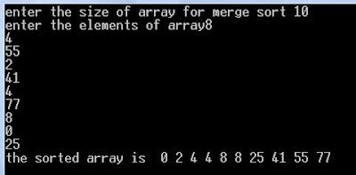 Simple Implementation Of Merge Sort Algorithm In C Programming Language Computer Science Article
