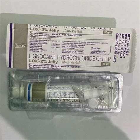 Lidocaine Hydrochloride Gel Ip 2 30gm At ₹ 95 Box In Nagpur Id 2854878530255