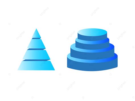블루 그라데이션 피라미드 레벨 실린더 Ppt Ppt 원기둥 수평 Png 일러스트 및 벡터 에 대한 무료 다운로드 Pngtree