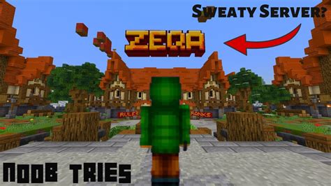 Noob Tries Minecraft Zeqa Youtube