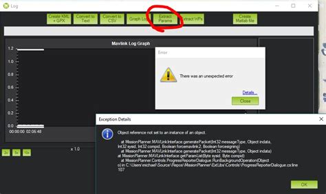 Tlog Extract Params Not Working Issue Ardupilot Missionplanner Github