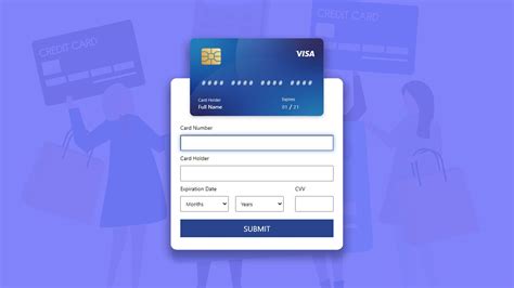 credit card checkout form using html css and jquery credit card
