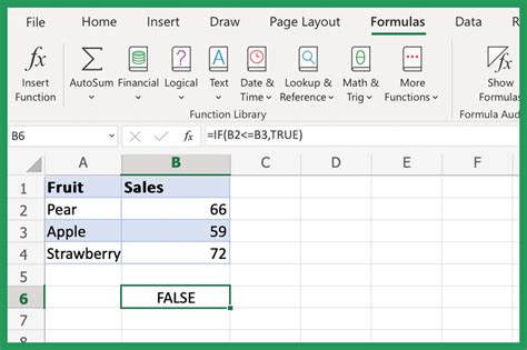 How To Use True And False In Excel Classical Finance