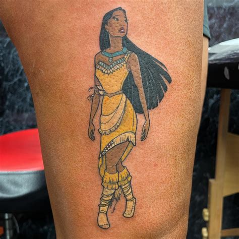 Pocahontas Tatovering Tattoo Uploaded By Tattoodo • Tattoodo