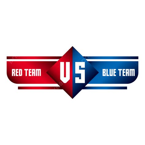 Gambar Merah Dan Biru Yang Mengagumkan Vs Tempalte Vs Templat Merah