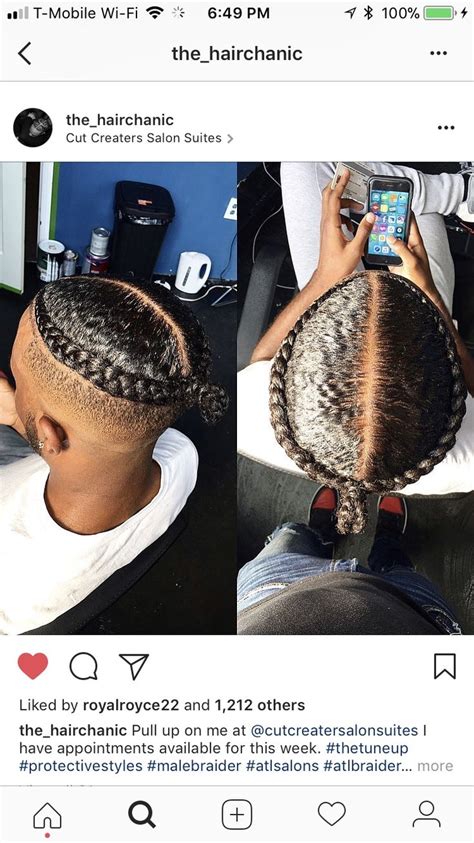 Pin By Eddi Brown On Men Braids Braid Styles For Men Mens Braids Hair Extentions
