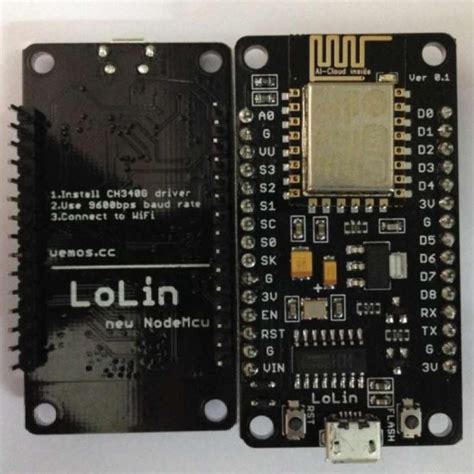 Jual Baru NodeMcu V Module CH Lua WIFI Internet Of Things ESP ESP E Murah Di Seller