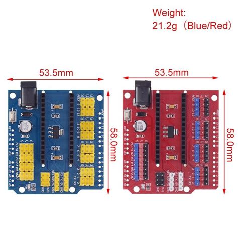 Nano V30 Adapter Prototype Shield And Uno Multi Purpose Expansion