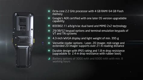 22 Ghz Octa Core Over Cipherlab Rk95 Mobile Computer For Warehouse