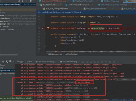 setbytearray error reported when using jdbc jni to connect to tdengine