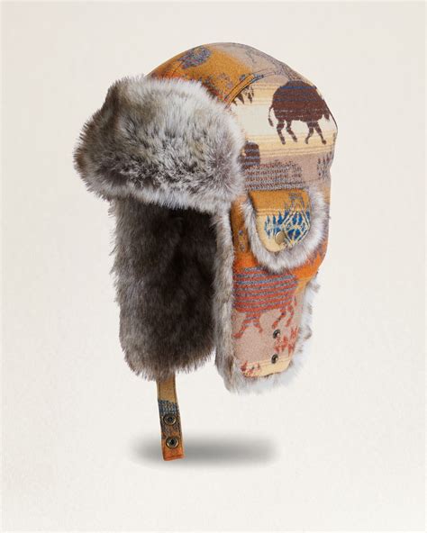 Stay Warm And Stylish With The Wool Trapper Hat Pendleton
