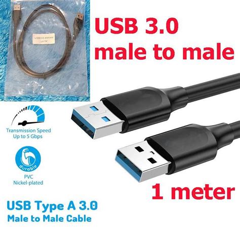 Jual Kabel Usb Meter Male To Male Extension Perpanjangan Usb