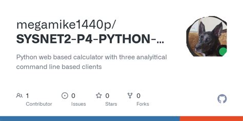 Github Megamike1440psysnet2 P4 Python Calc Serverclients Python Web