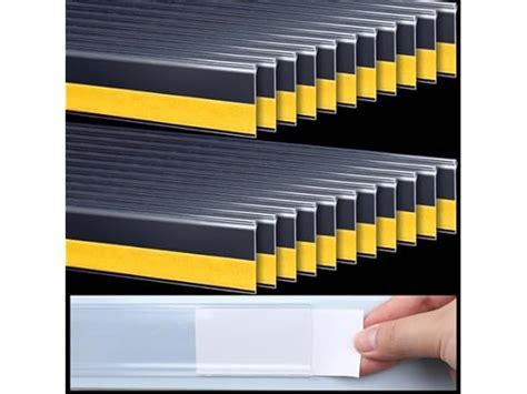 25 Pc Self Adhesive Shelf Label Strips