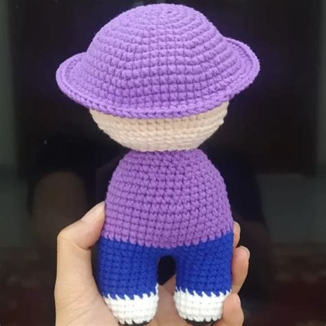 Fnf Banzack Plush Toy Banzack Fnf Crochet Plush Custom Fnf Plush