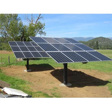 Solar Pole Mount Solar Panel Bracket Panel Support Structures Racking Mounting Support Solar