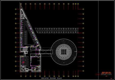 Electrical Power Plan Layout CAD