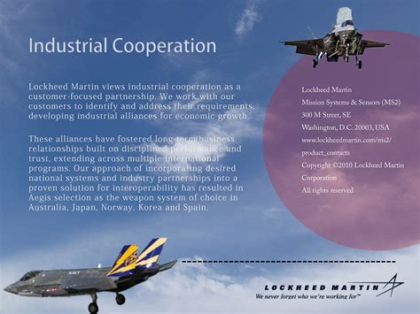 Lockheed Martin Powerpoint File On Behance