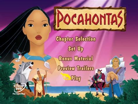 Pocahontas Dvd Database Fandom