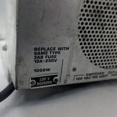 Rare 1977 Altec 9440a Stereo Power Amplifier 800w Solid State Reverb