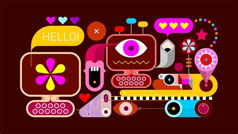 Crazy Computer Network 11052906 Vector Art At Vecteezy