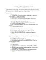 Problem Set Suggested Solutions Docx Pdf Econ Applied Econometrics Fall Homework