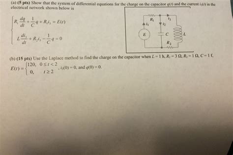 Solved Show That The System Of Differential Equations For Chegg