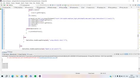 Adina Joshi Satya Vardan On Linkedin Javaproject Employeemanagement