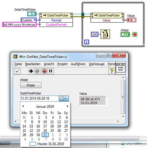 Solved Regarding Time Stamp Control In Labview Ni Community