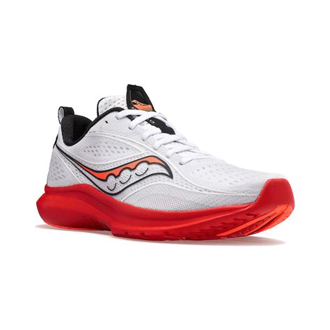 Saucony Kinvara 13 Scarpe da Running Donna - White/Black/Vizi
