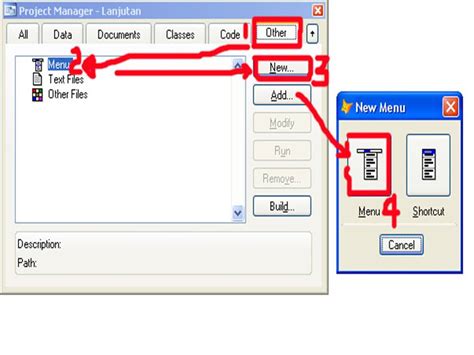 menu pada visual foxpro 9 0 indahnya berbagi