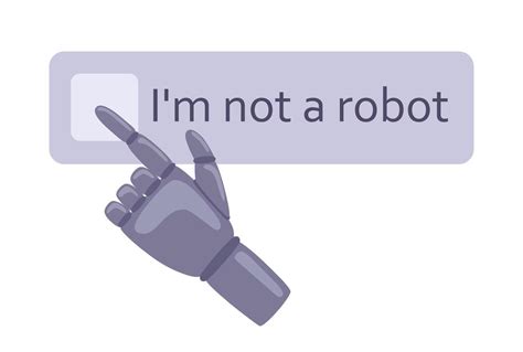 robot hand clicking on captcha i am not a robot bypass captcha anti captcha solving service