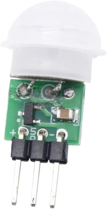 Hiletgo 3 Unids Am312 Mini Piroeléctrico Pir Sensor Humano Módulo Pir Infrarrojo Ir Sensor