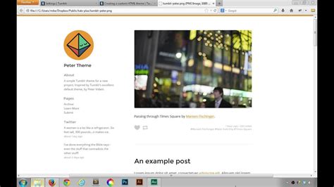 Tumblr Theming 101 Introduction Envato Tuts