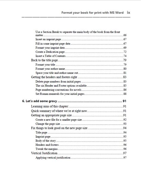 Format Your Book For Print With MS Word Jennifer Mosher