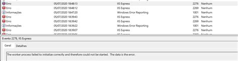 C Error Running IIS Express In Visual Studio Stack Overflow