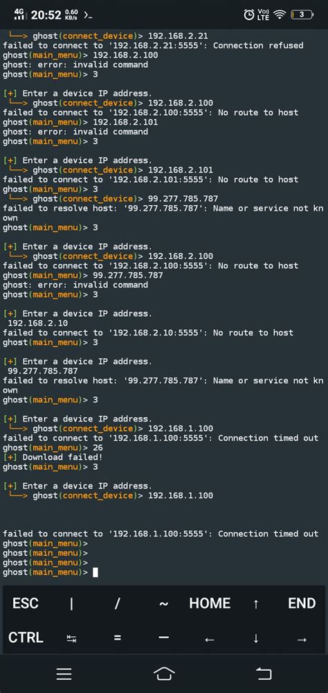 Taking Time And Not Connecting To Ip Address · Issue 3 · Fazalmahmoodghost · Github