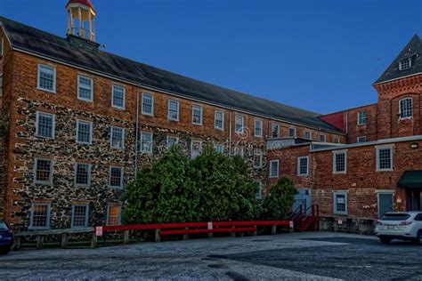 Rust Belt Architecture Repurposed For Modern Use Laurel MD USA Stock Photo Image Of