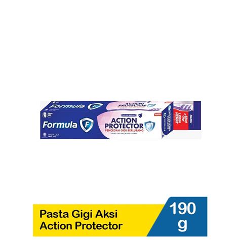 Action Protection Formula Toothpaste 190gr Shopee Malaysia