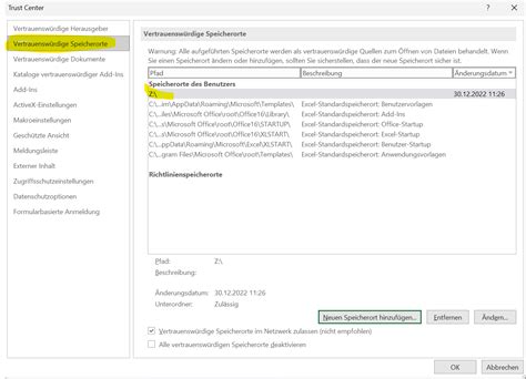 Excel 2019 Always Opens File From Local Network Drive As Write