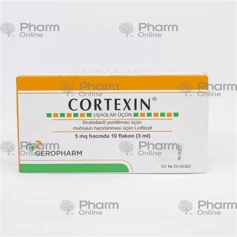Cortexin Pediatric 5 Mg № 10 Vial Qerofarm Russia