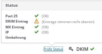 Ignore Error Question On Dkim Setup Support NethServer Community