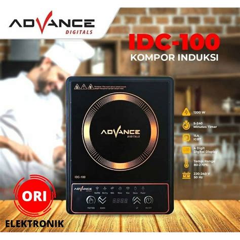 Jual Kompor Induksi NEW Advance IDC 100 600 Watt Kompor Listrik Magnetic Shopee Indonesia